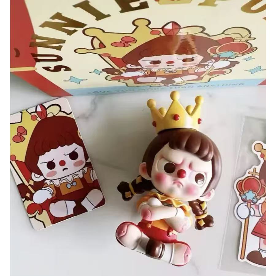 Sunnie Angry Puppet King Big Baby รูปเครื่องประดับอินเทรนด์เล่นของขวัญ ...