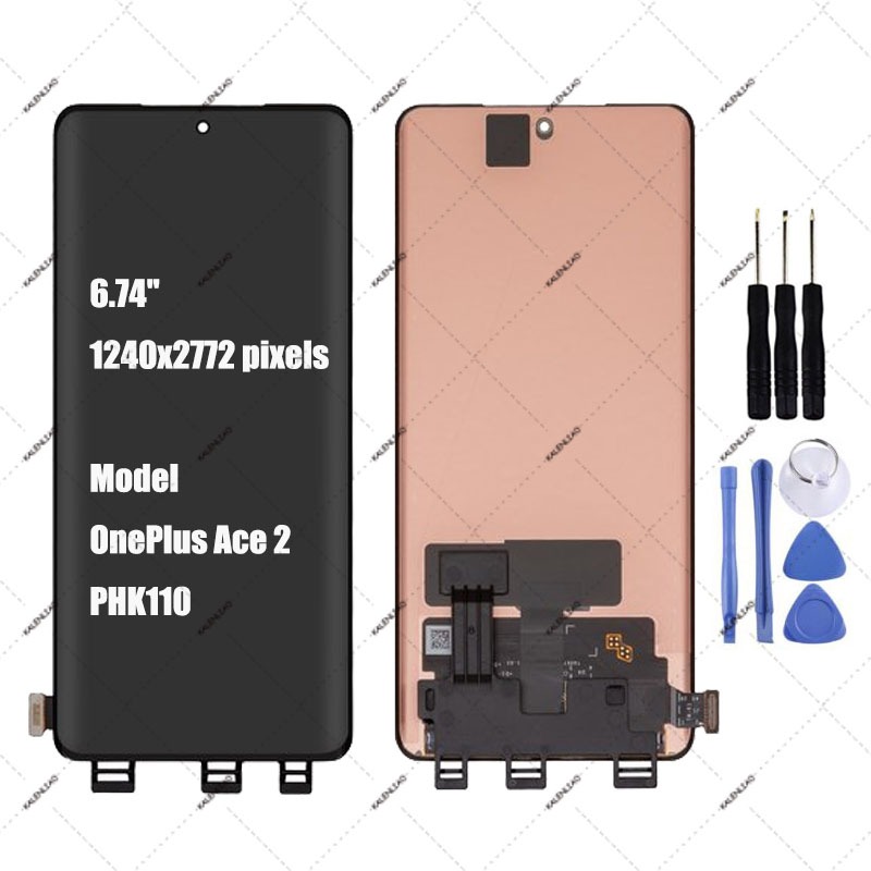 สําหรับ Oneplus ACE 2 2V 2Pro จอแสดงผล LCD Touch Screen Digitizer ...