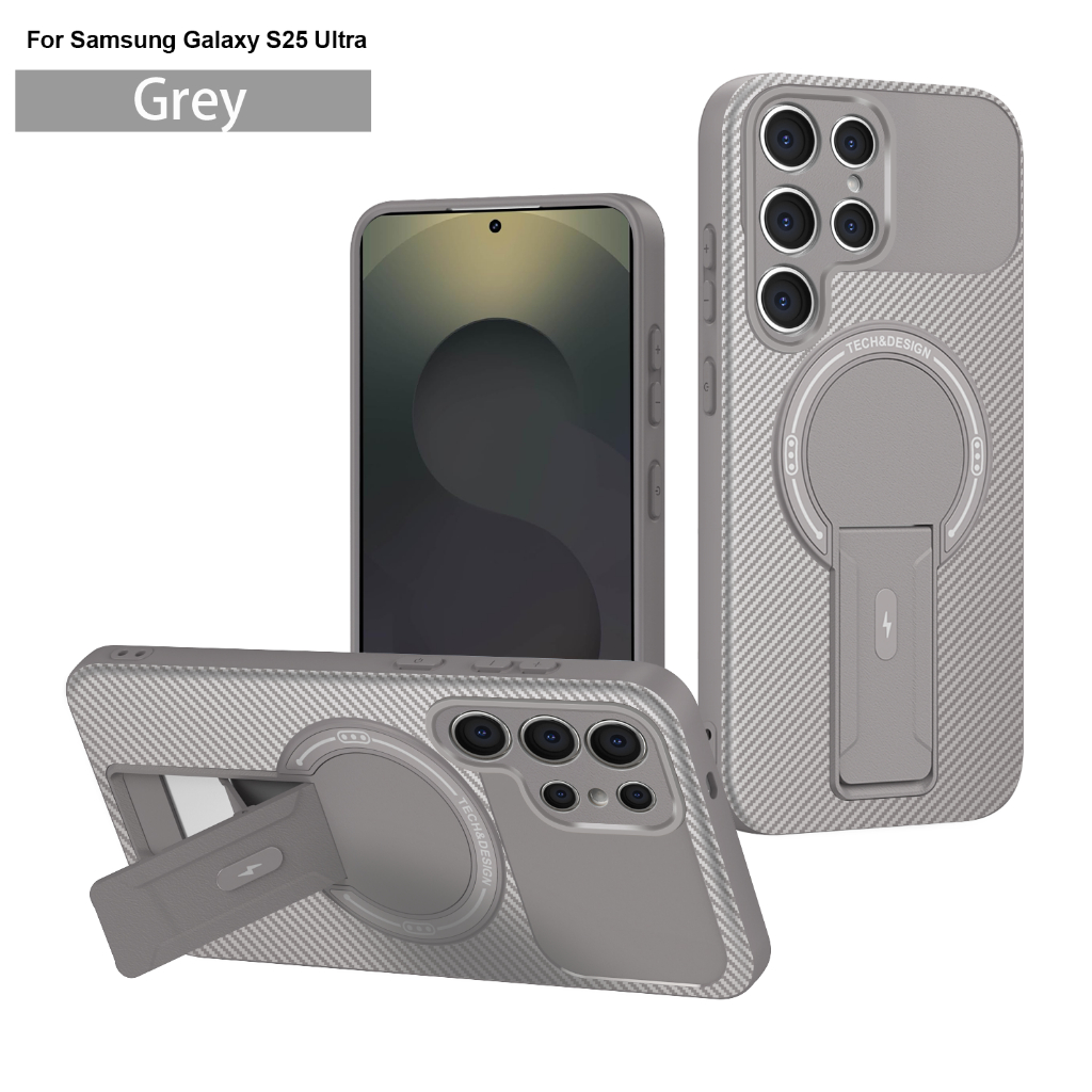 PinDun คาร์บอนไฟเบอร์เคสโทรศัพท์สําหรับ Samsung S23U S22U S24 S25 S24P ...