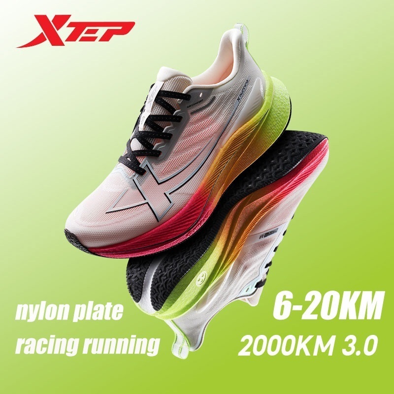 XTEP 2000KM 3.0 รองเท้าวิ่งผู้ชาย Rebound Support Professional ...
