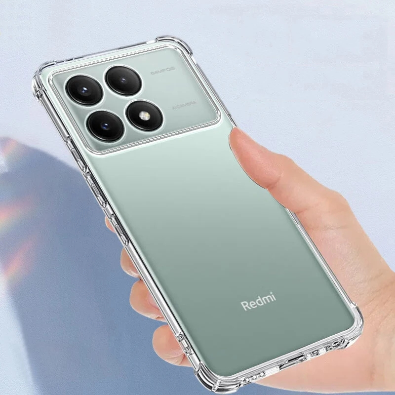 สําหรับ Redmi K80 Ultra K70 K70E K60 K50 Ultra K40 Gaming Turbo 3 4 Pro 5G โปร่งใสเคสใส Air ...