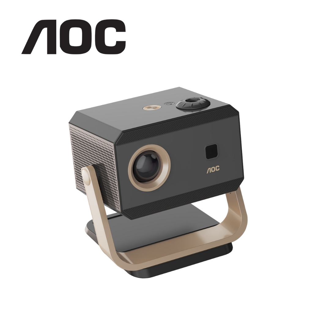 AOC STAR1 โปรเจคเตอร์ 4k เชื่อมต่อ wifi bluetooth projector 4k android ...