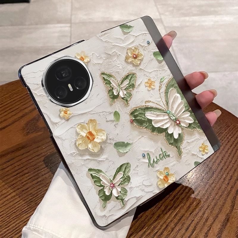 Magic V5 เคสสําหรับ Honor Magic V5 V3 V2 Vs2 ภาพวาดสีน้ํามันรูปแบบ ...