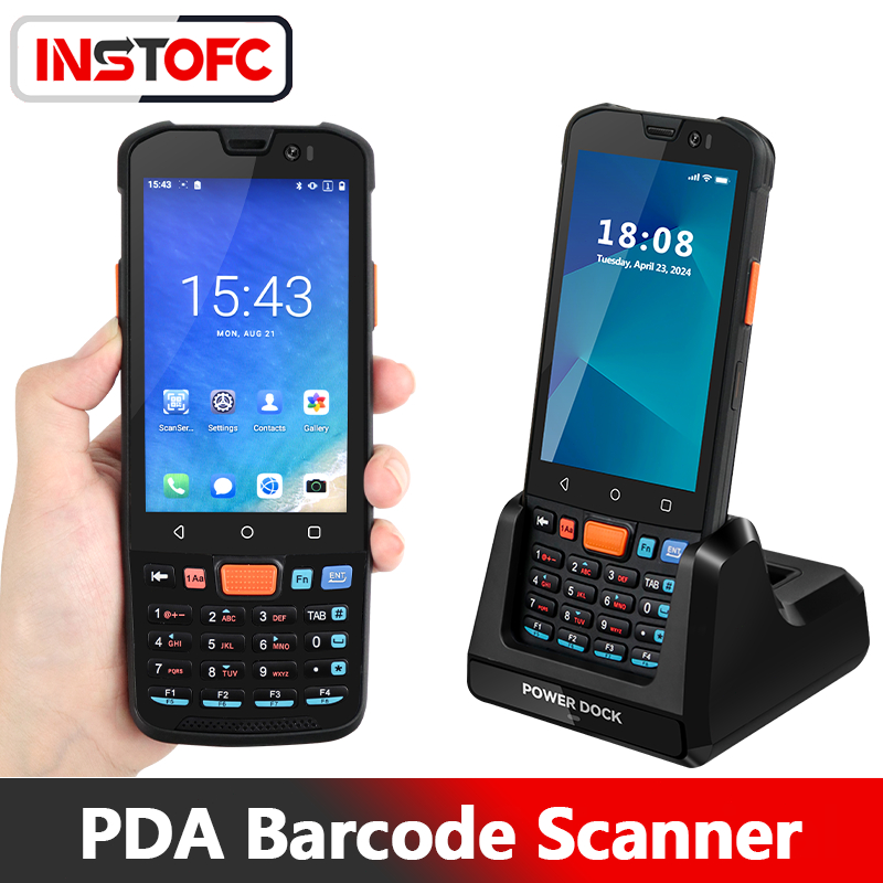 PDA IT68 เครื่องสแกนบาร์โค้ด Android 14 Handheld PDA Terminal เครื่องนับสต๊อกสินค้า Barcode ...