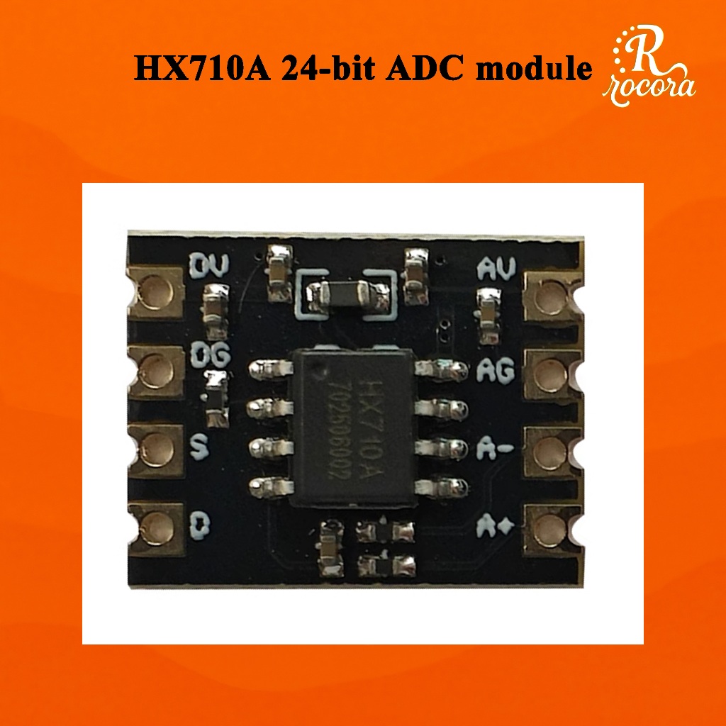 โมดูล ADC HX710A 24บิต ช่องเดียว สื่อสารแบบ 2สาย ตัวแปลงสัญญาณ ADC ...