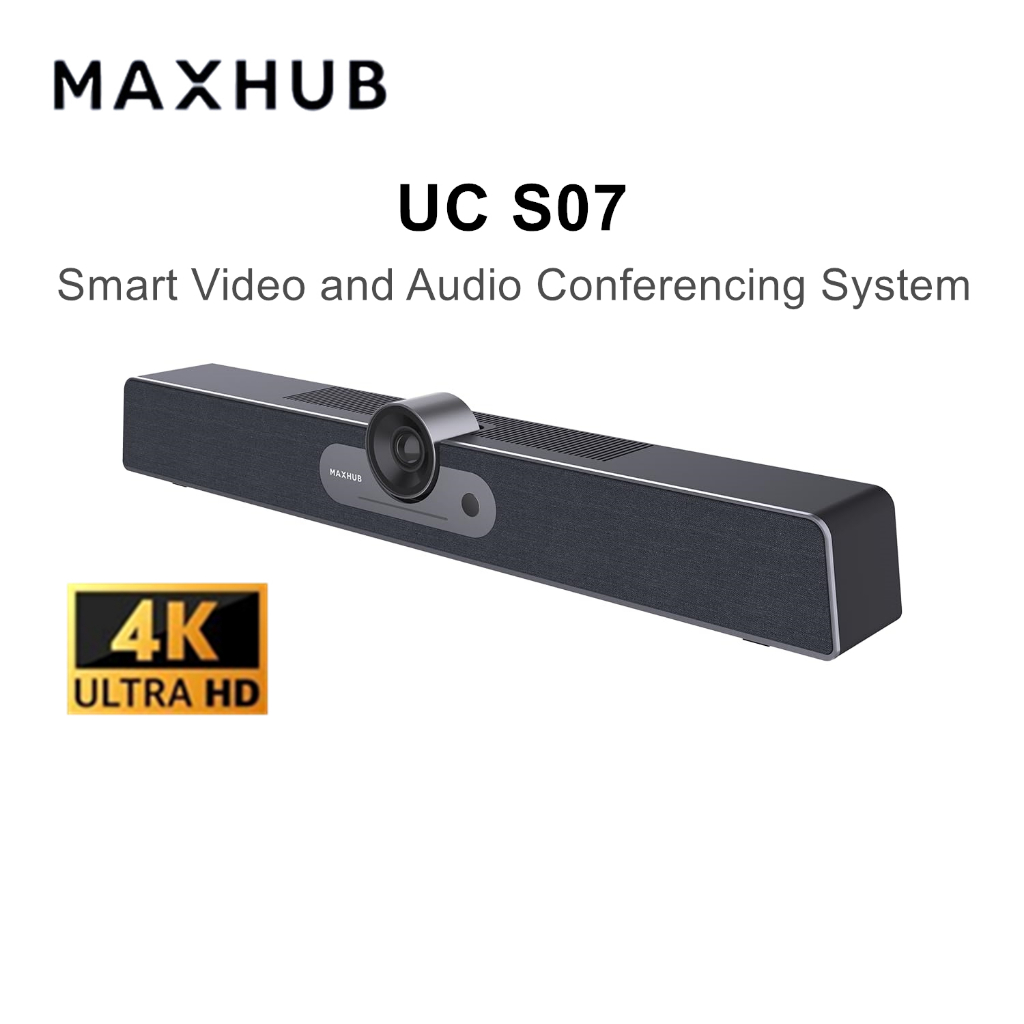 MAXHUB UC S07 All-in-one Conference Room ระบบกล้อง 4K Ultra-HD Videobar | Shopee Thailand