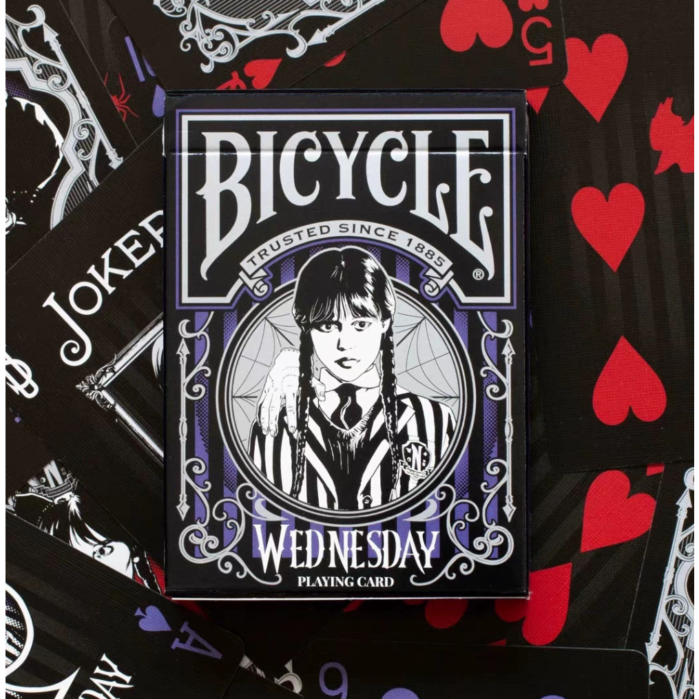 【BICYCLE】Wednesday by Bicycle card ไพ่วันพุธ magic cardistry deck ...