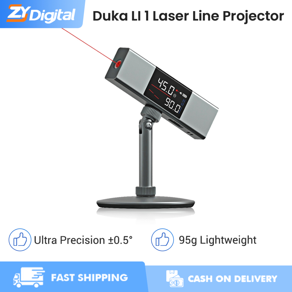 Duka Laser Line Projector LI 1 Dual Laser ±0.5° การวัดวิศวกรรมความ ...