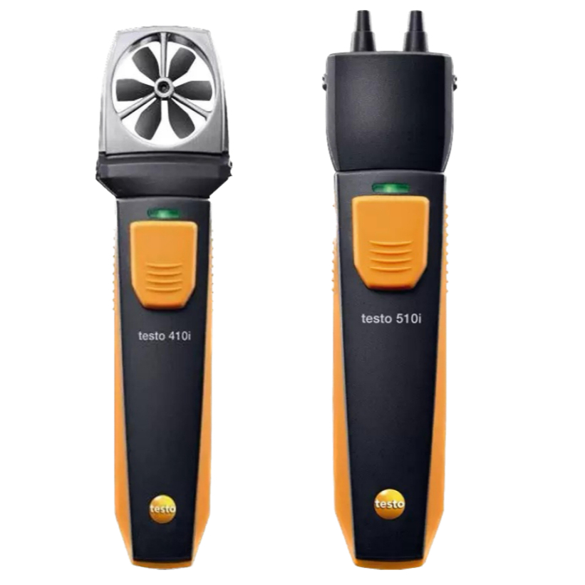 Testo 410i และ Testo 510i Vane anemometer พร้อมการทํางานของสมาร์ทโฟน ...