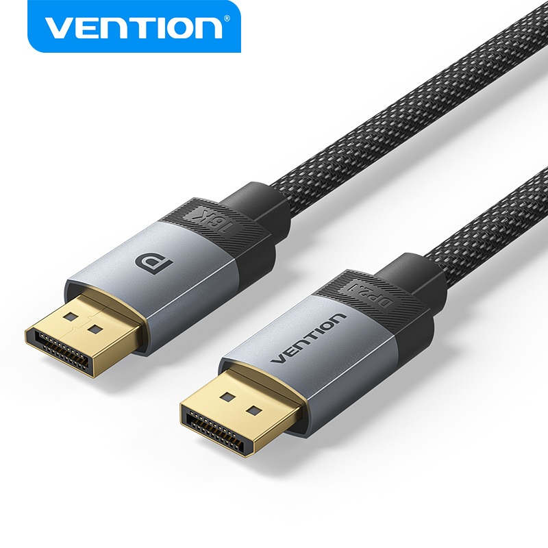 Vention DisplayPort 2.1 สาย 16K Ultra HD 54Gbps 240Hz Refresh Rate ...