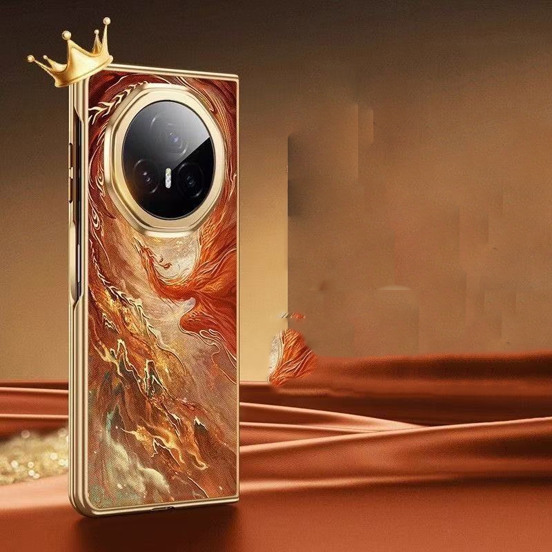 Magic V5 Casing Case สําหรับ Honor Magic V5 Magic V3 Vs3 Gold Stamping ...