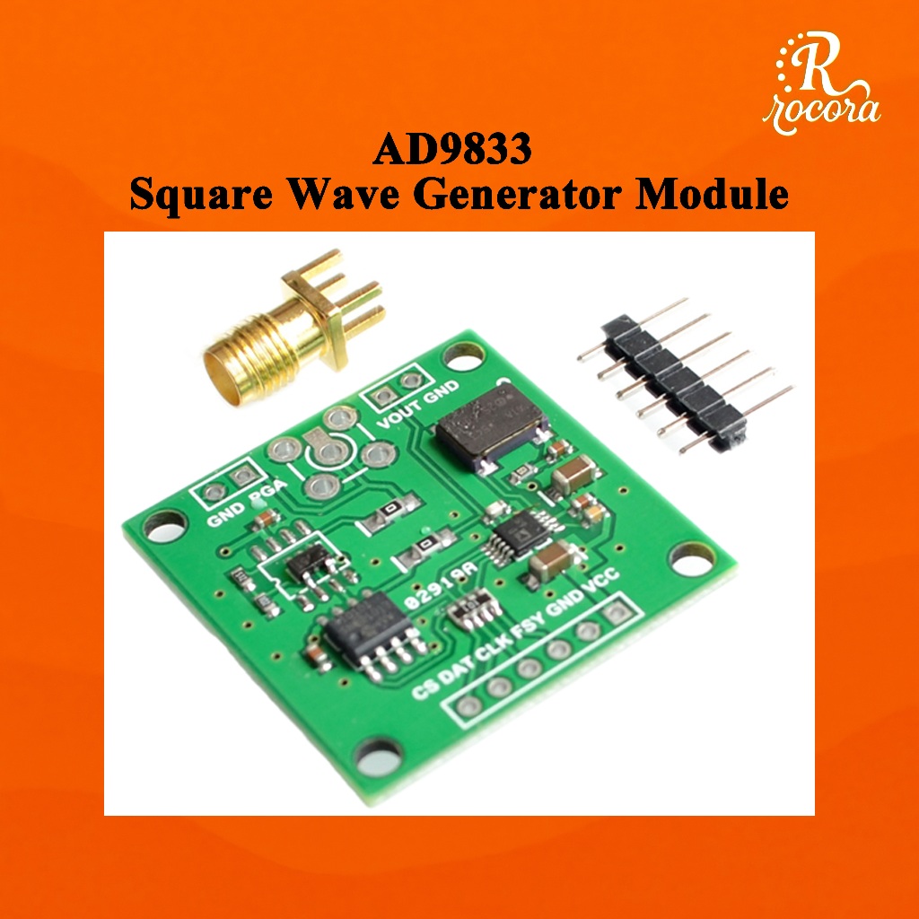AD9833 โมดูลเครื่องกําเนิดไฟฟ้าสัญญาณ Sine Triangle Square Wave DDS ...
