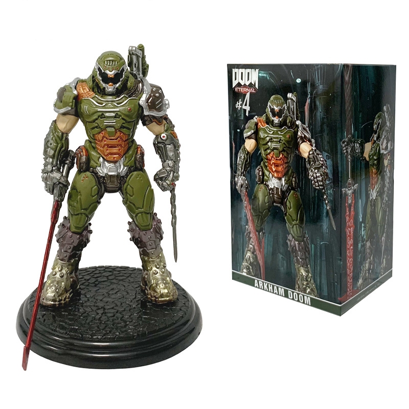 21.5 ซม.Doom Eternal อะนิเมะเกมรูป Doom Slayer Action Figure ตกแต่งห้อง ...