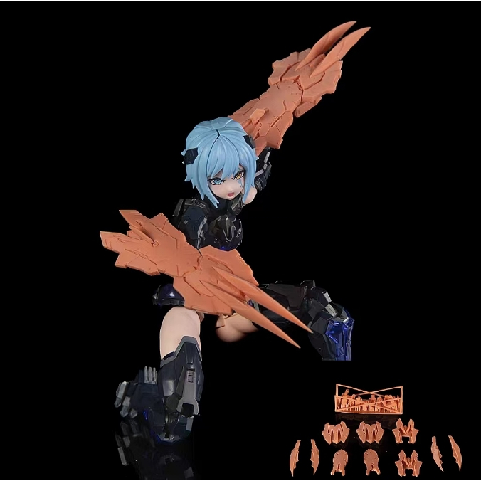 Phoenix A-32 Double Thorn Hand Held Shield สําหรับการใช้งาน 1/144 / FAG ...