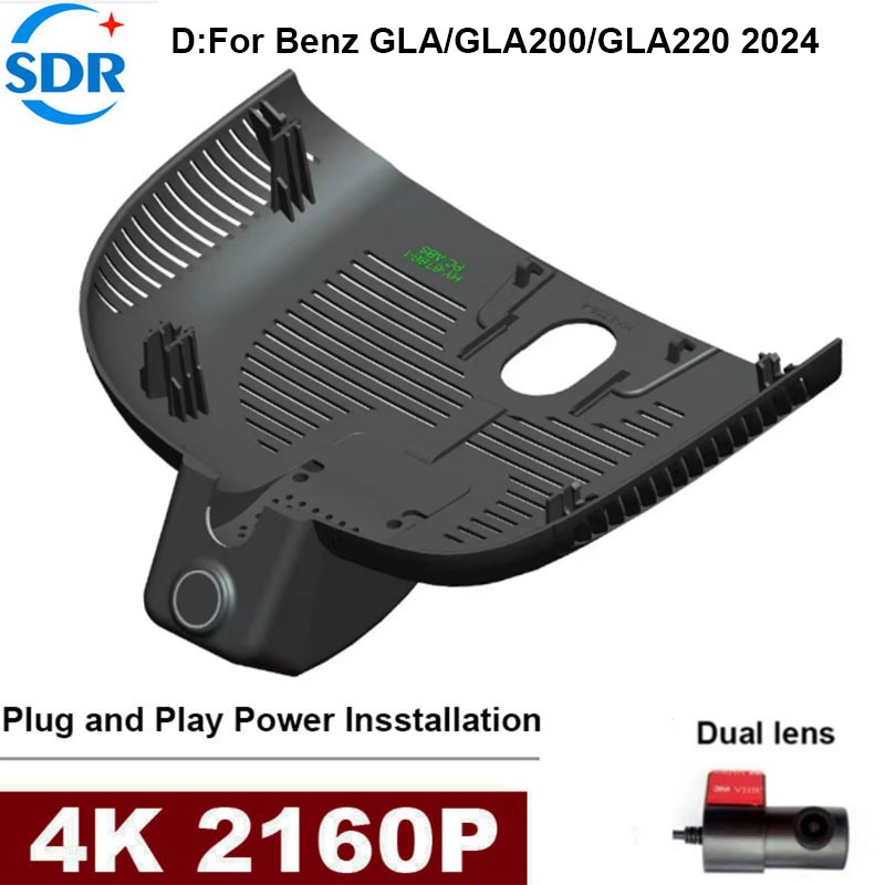 4K HD Night Vision Plug And Play รถ Wifi DVR สําหรับ Mercedes Benz GLA ...