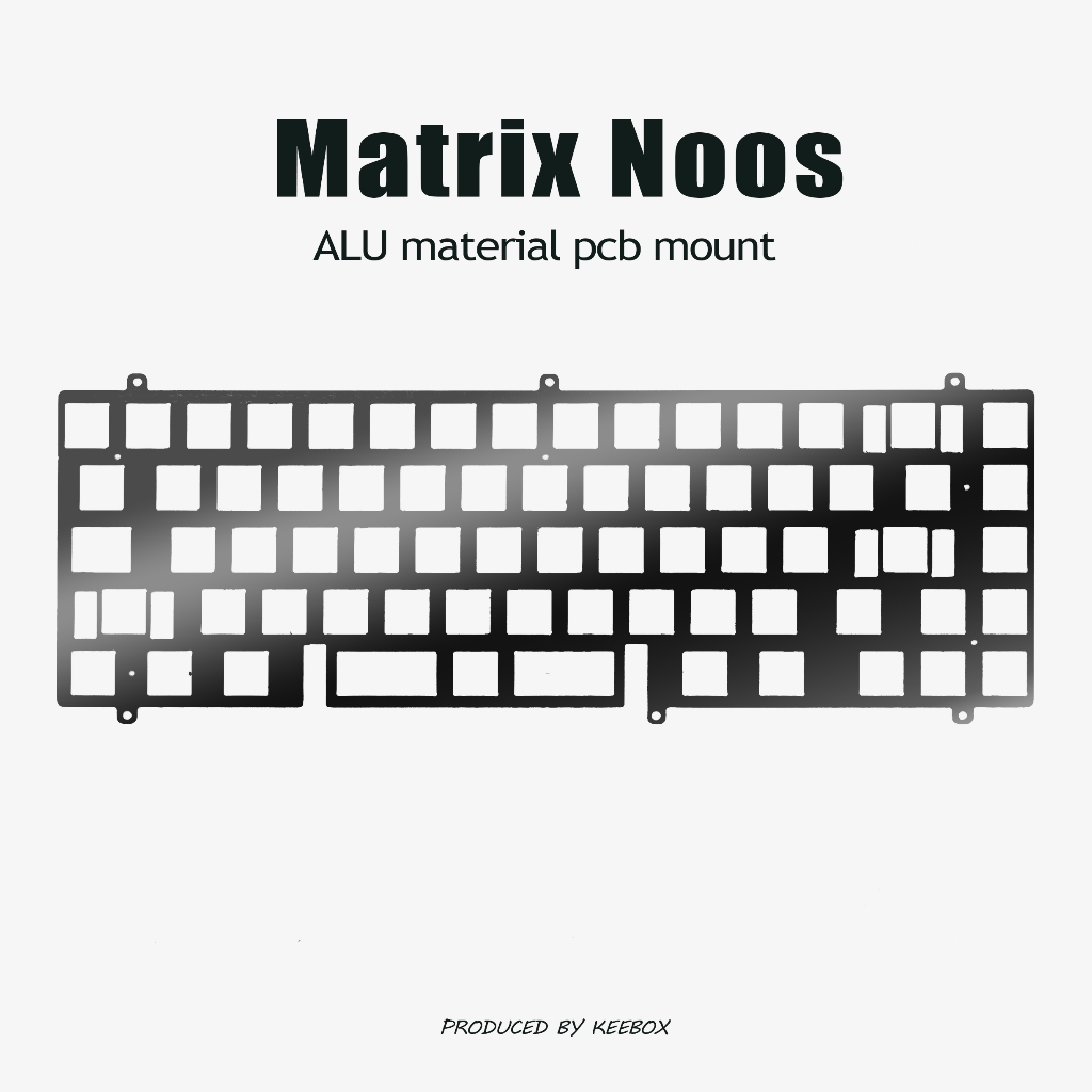 Matrix Noos Flex Cut Non Flex Cut PCB Mount Mechanical Keyboard แผ่นแบบ ...
