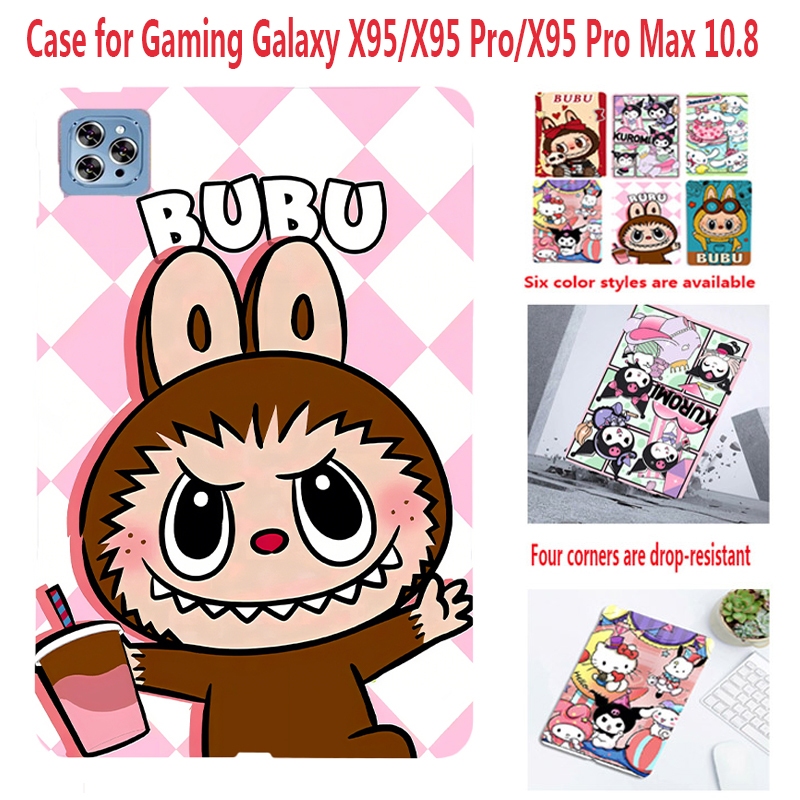 สําหรับเล่นเกม Galaxy X95/X95 Pro/X95 Pro Max 10.8 นิ้ว Kuromi BUBU TPU ...