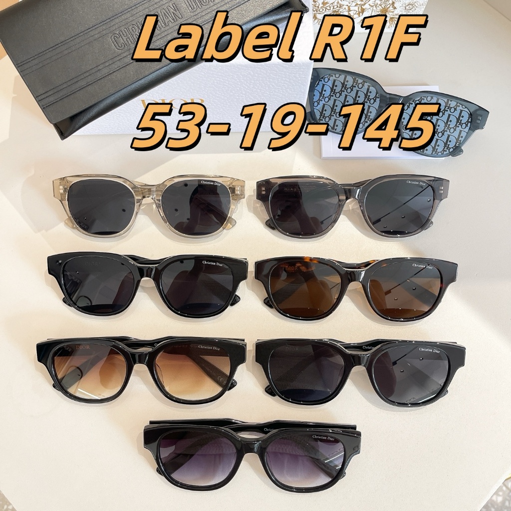 แว่นตากันแดด Christian Dior R1F แบบ Retro Cat Eye สไตล์เหมือนชายและหญิง ...