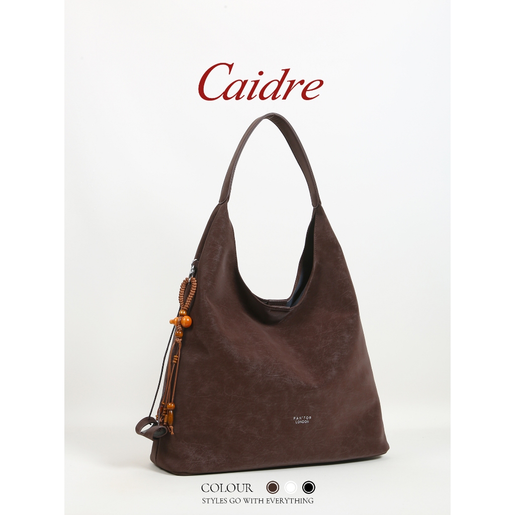 Caidre ความจุขนาดใหญ่ Commuter Bag Tote Bag Female Retro One-Shoulder ...
