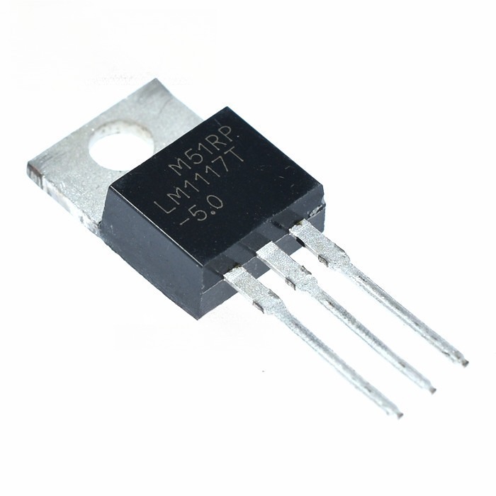 ยี่ห้อใหม่ LM1117T-3.3 5.0 ADJ 3.3V In-Line TO-220 Linear/Voltage Regulator ชิป | Shopee Thailand