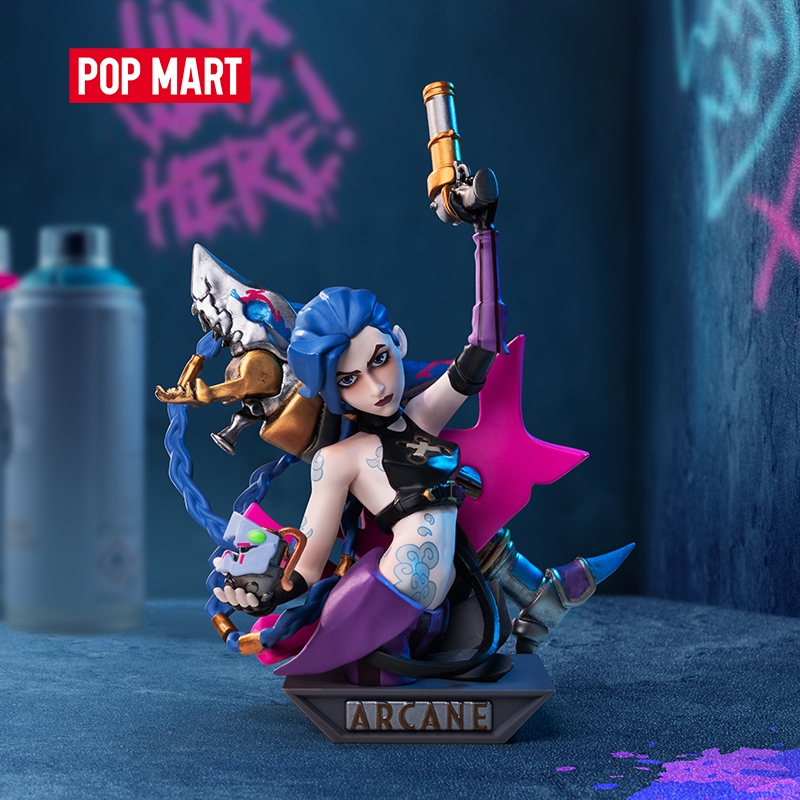 POP MART League of Legends: Arcane Series Figures Blind Box Action Toys ...