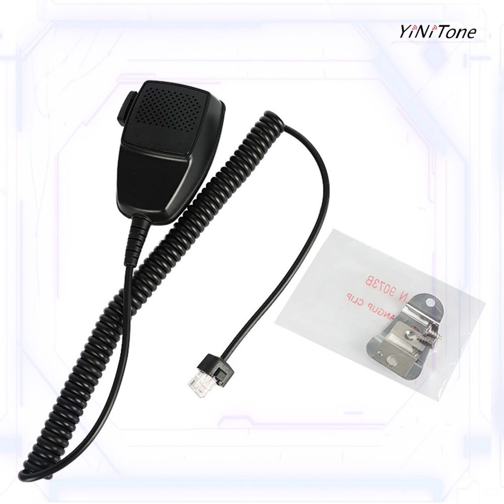 HMN3596A 8-Pin ลําโพงไมโครโฟน PTT สําหรับ Motorola GM300, GM338, GM950 ...