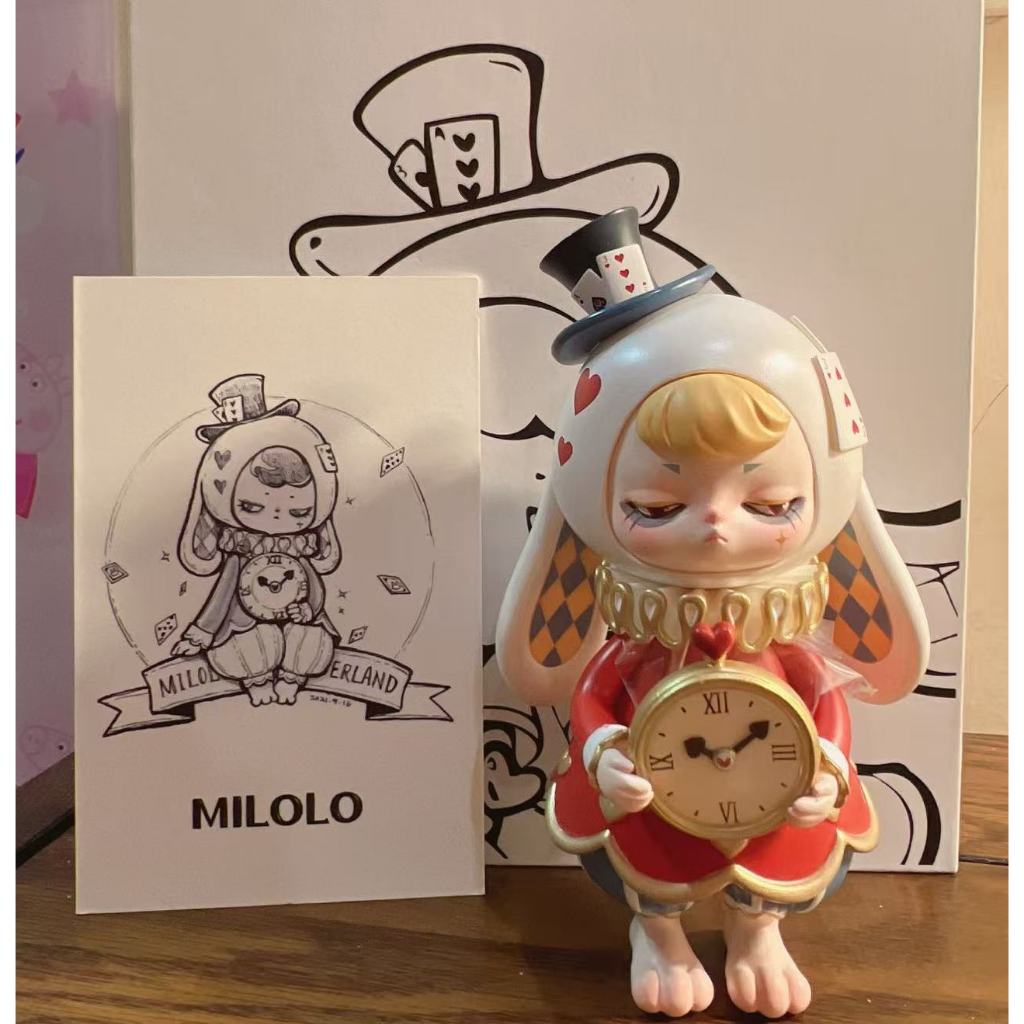 Milolo Dream Mirror Guide กระต่ายสีแดงรูปเด็กใหญ่เครื่องประดับอินเทรนด์ ...