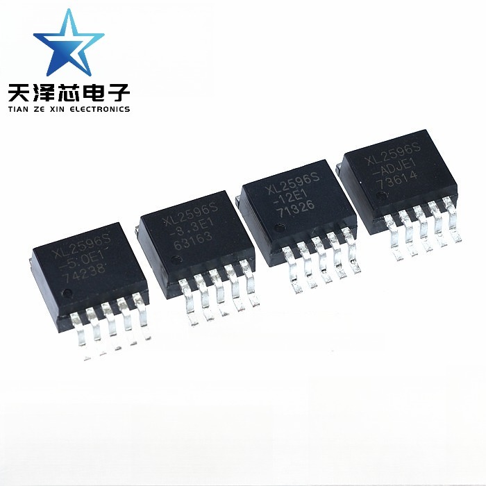 XL2596S-3.3/5.0/12V/ADJ E1 Patch TO263 Step-down ชิปตัวควบคุมแรงดัน ...
