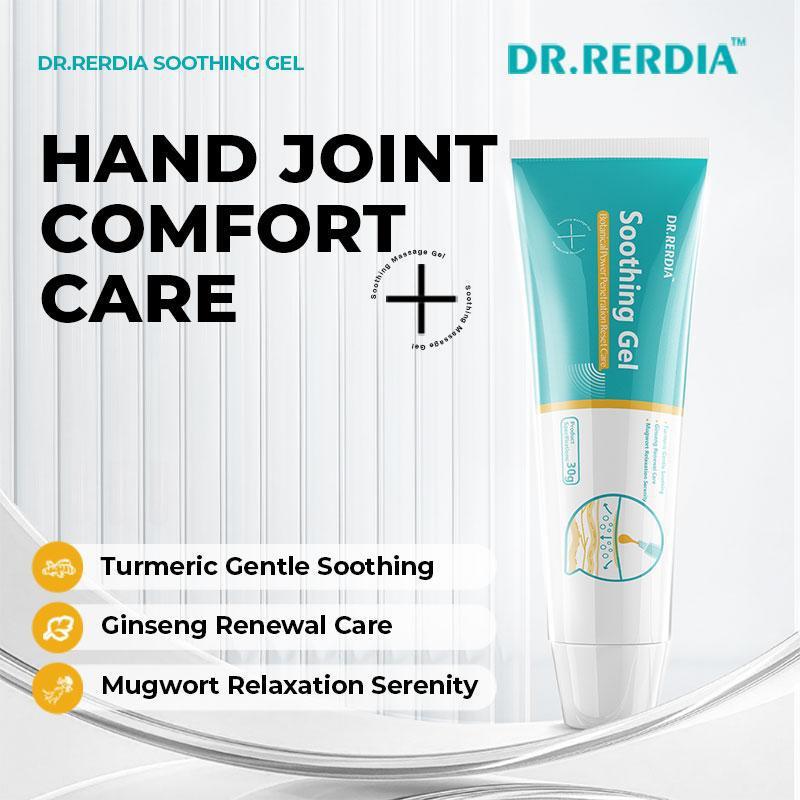 [สต๊อกพร้อม] DR.RERDIA Turmeric Soothing Gel 30g, Hand Joint Comfort ...