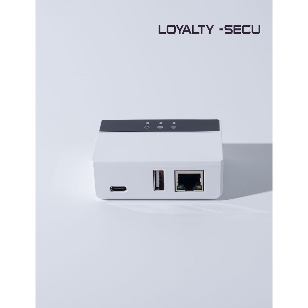LOYALTY-SECU WiFi Bluetooth Print Server | อะแดปเตอร์เครื่องพิมพ์ USB ...