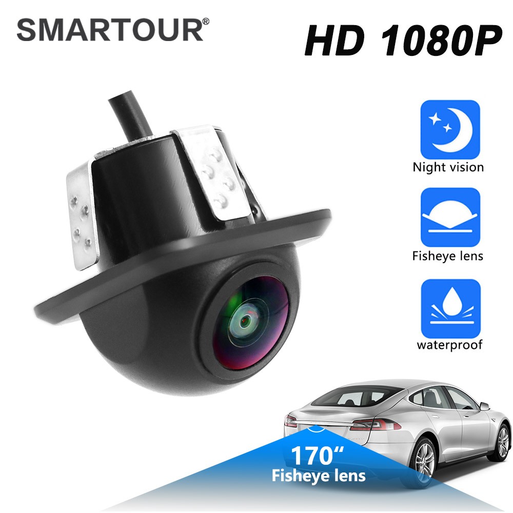 SMARTOUR กล้องมองหลังรถยนต์ Night Vision Reversing Auto Parking Monitor ...