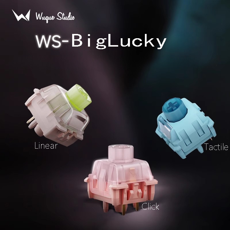 -LW- Wuque Studio WS Switch BigLucky Linear/Tactile/Click Switch ที่ ...