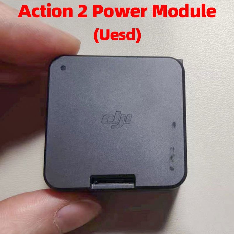 โมดูลที่ใช้แล้วสำหรับ DJI Action 2 Power Module โมดูลพลังงาน โมดูลหน้า ...