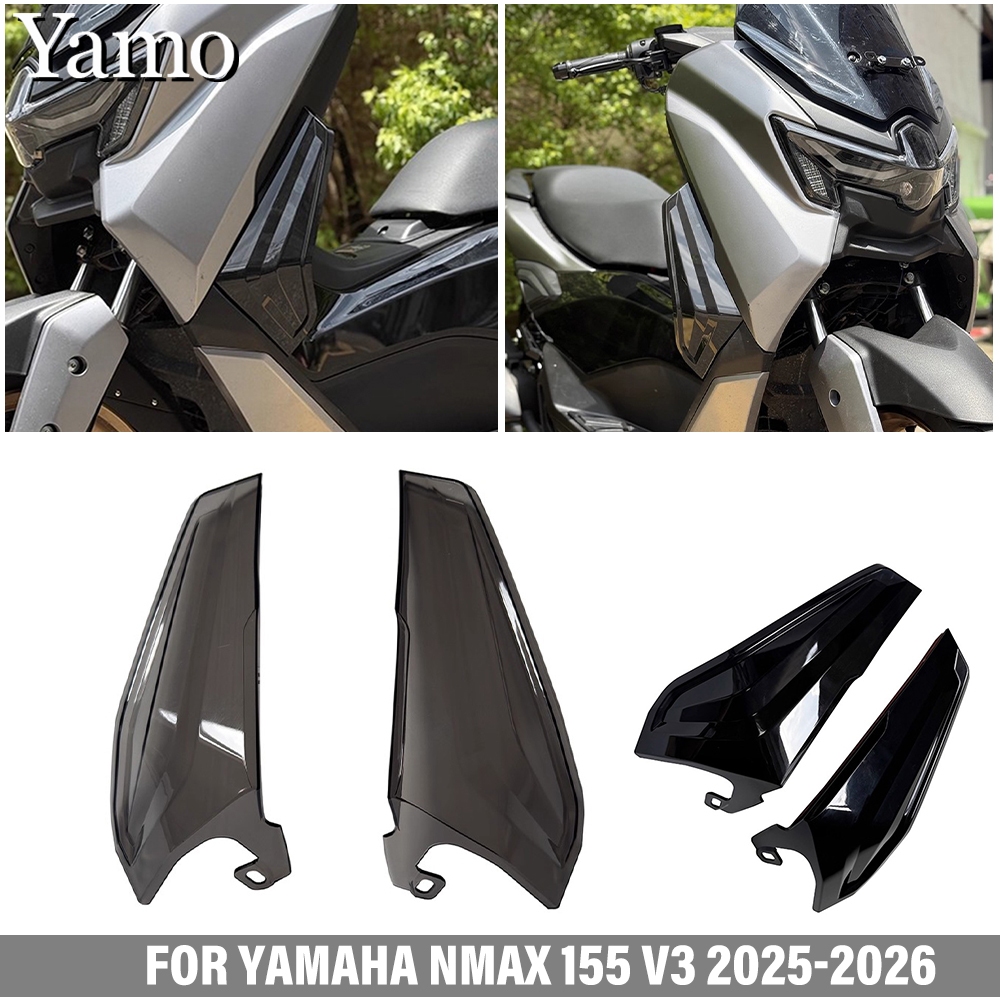 สําหรับ YAMAHA NMAX 155 125 V3 2025-2026 ขากระจก NMAX V3 ฝาครอบป้องกัน ...