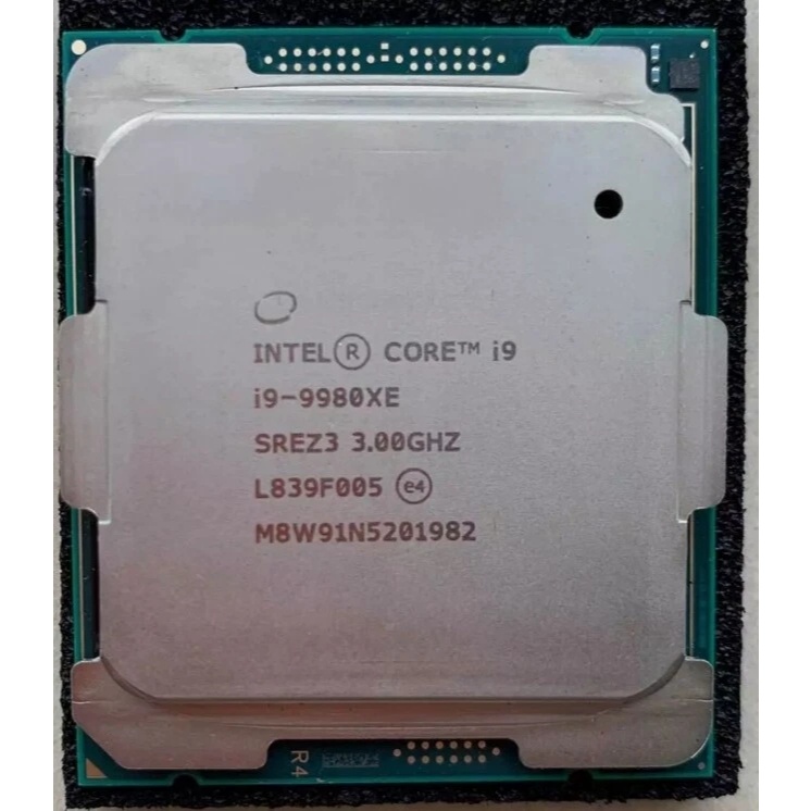 Intel Core i9 10980XE i9-9980XE Extreme Edition โปรเซสเซอร์ 18C36T 4.60 ...