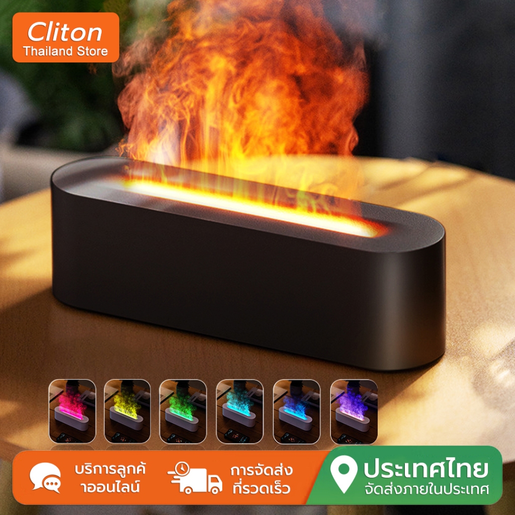 สีสัน Air Humidifier น้ํามันหอมระเหย Humidifiers 150ml Home Aroma ...