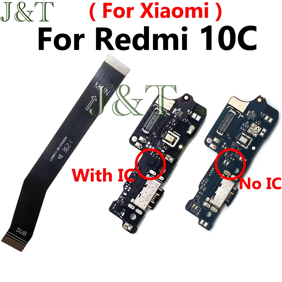 สําหรับ Redmi 10C USB Charger Connector Dock ชาร์จพอร์ตแจ็คบอร์ด Flex ...