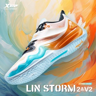 XTEP ลินลายบ้า V3 รองเท้าบาสเก็ตบอล Lin Shuhao พร้อมเทคโนโลยีกันกระแทก ...