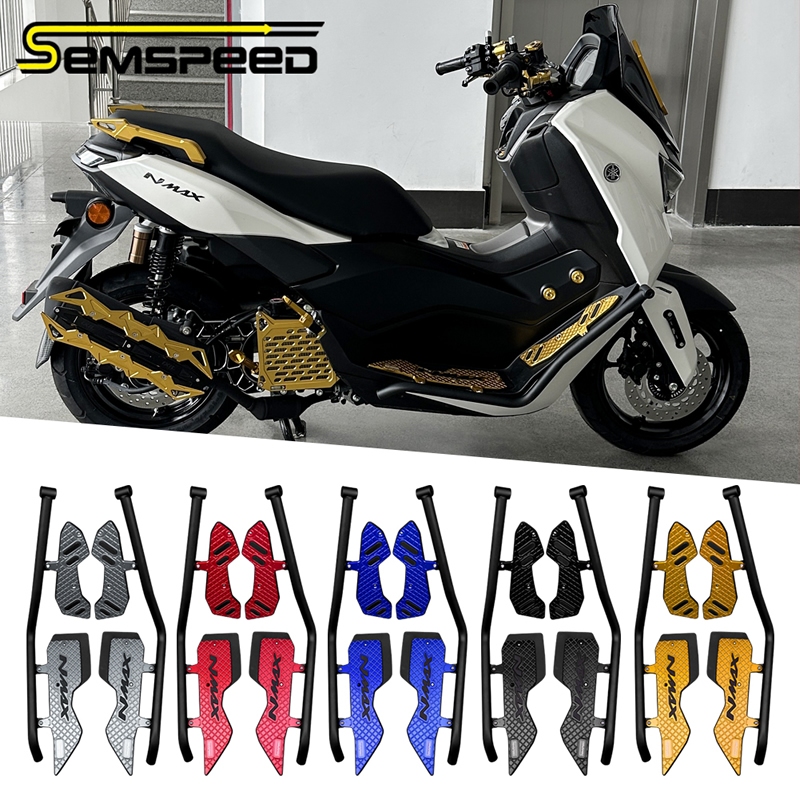 SEMSPEEDFor Yamaha NMAX 155 125 V3 2025 รถจักรยานยนต์ Footpegs ...