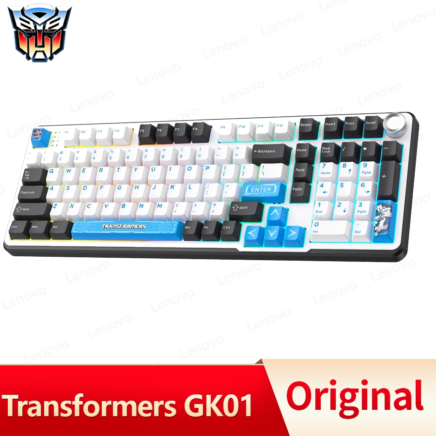 Transformers GK01 Tri-Mode Gasket Mechanical Keyboard เย็น แสงไฟหลัง ...