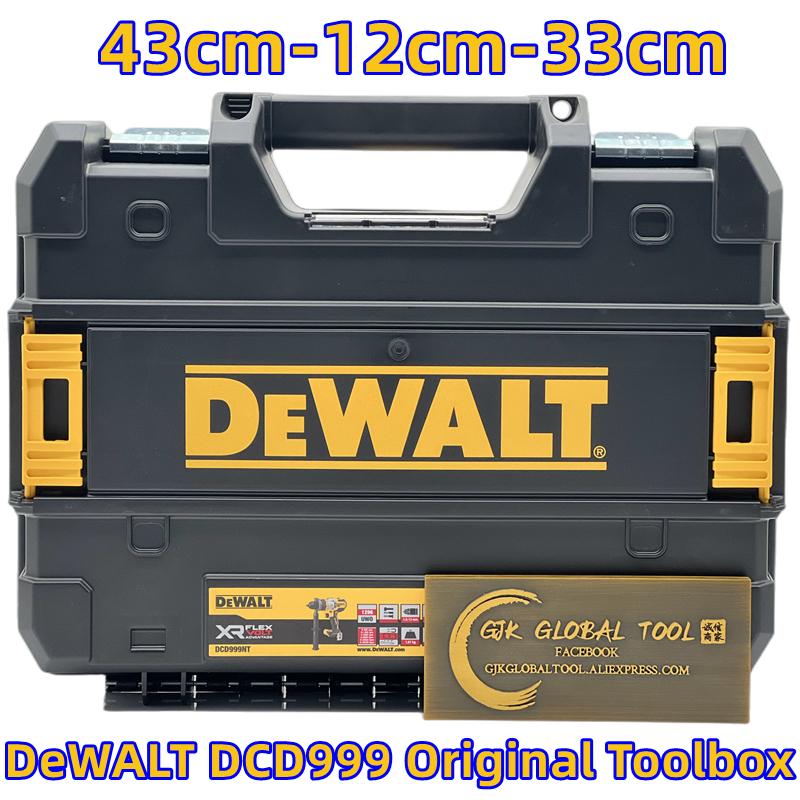 DEWALT กล่องเครื่องมือ เคสเหมาะสําหรับ DCD805, DCD800, DCF894, DCG405 ...