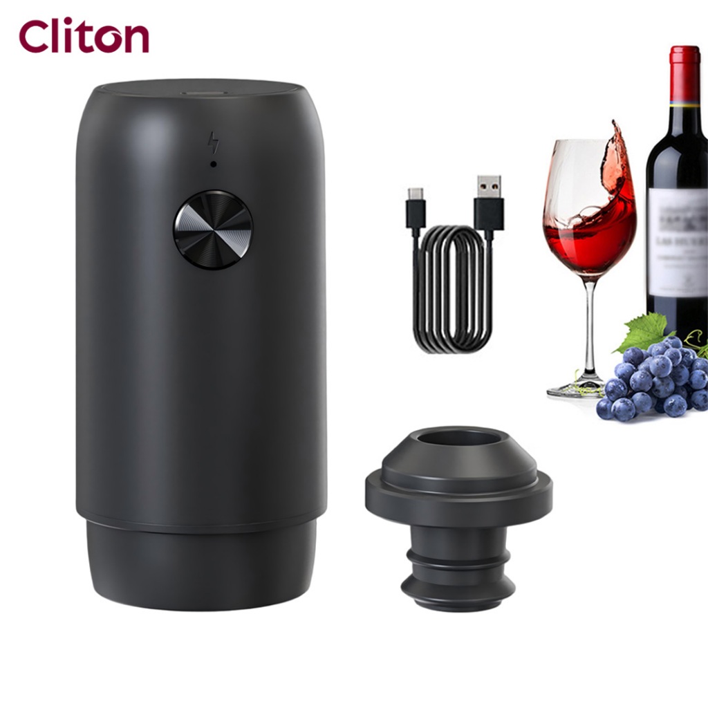 Cliton สูญญากาศอิเล็กทรอนิกส์ไวน์ Saver 7 วันการเก็บรักษาวัสดุที่ ...