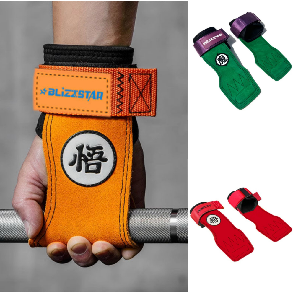 Dragon ball Goku หนัง Power เข็มขัด Grip เข็มขัด Deadlift Pull-Up ...