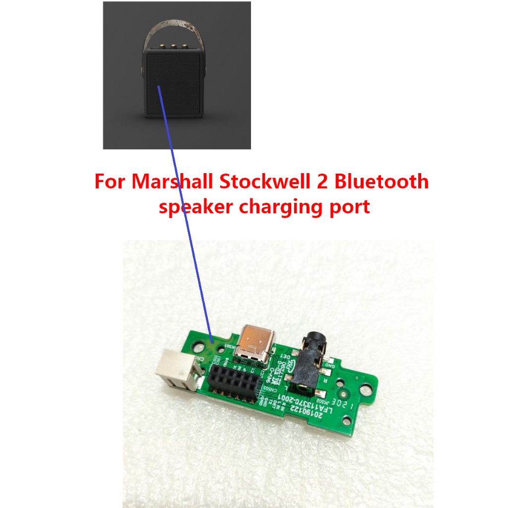 อะไหล่ PCB เดิมสําหรับ Marshall Stockwell 2 ลําโพงบลูทูธพอร์ตชาร์จ ...