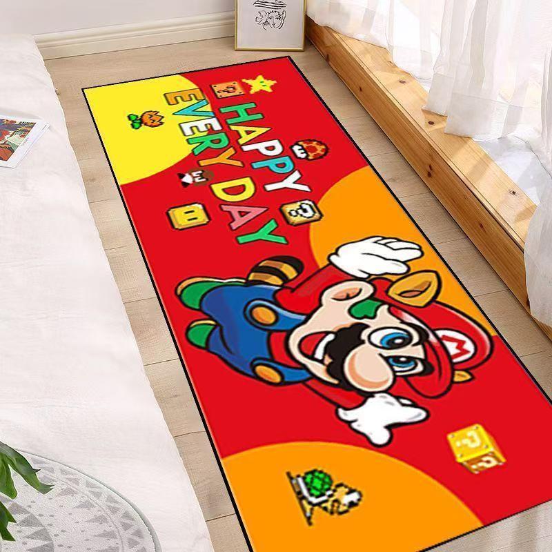 สไตล์การ์ตูน Nintendo Series Mario Long Home Carpet | Shopee Thailand