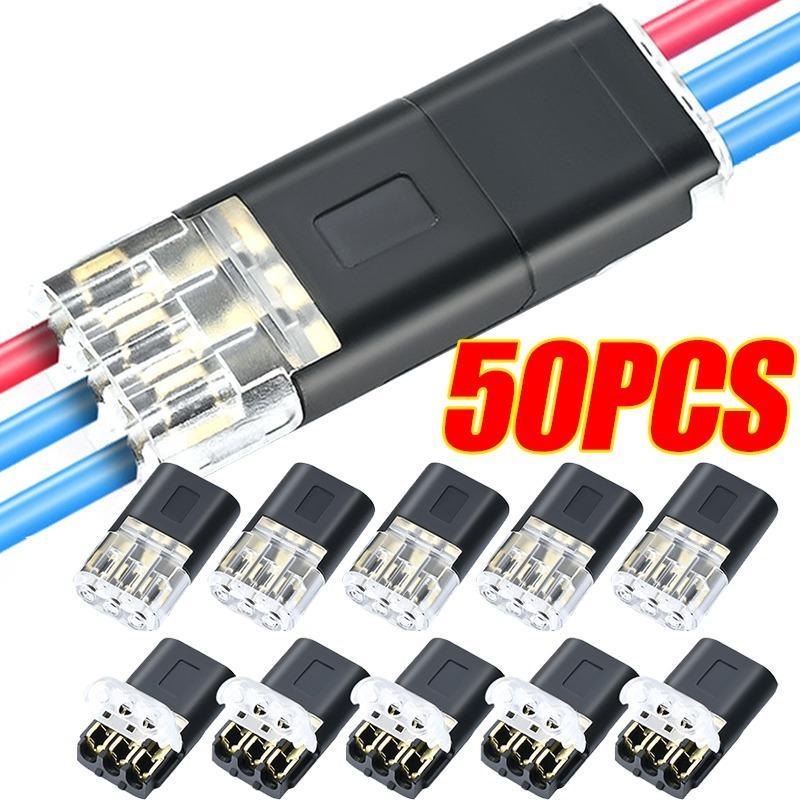 3 Pin Way Plug ขั้วต่อสายไฟ D3 Solderless Quick Wire Splice Universal ...