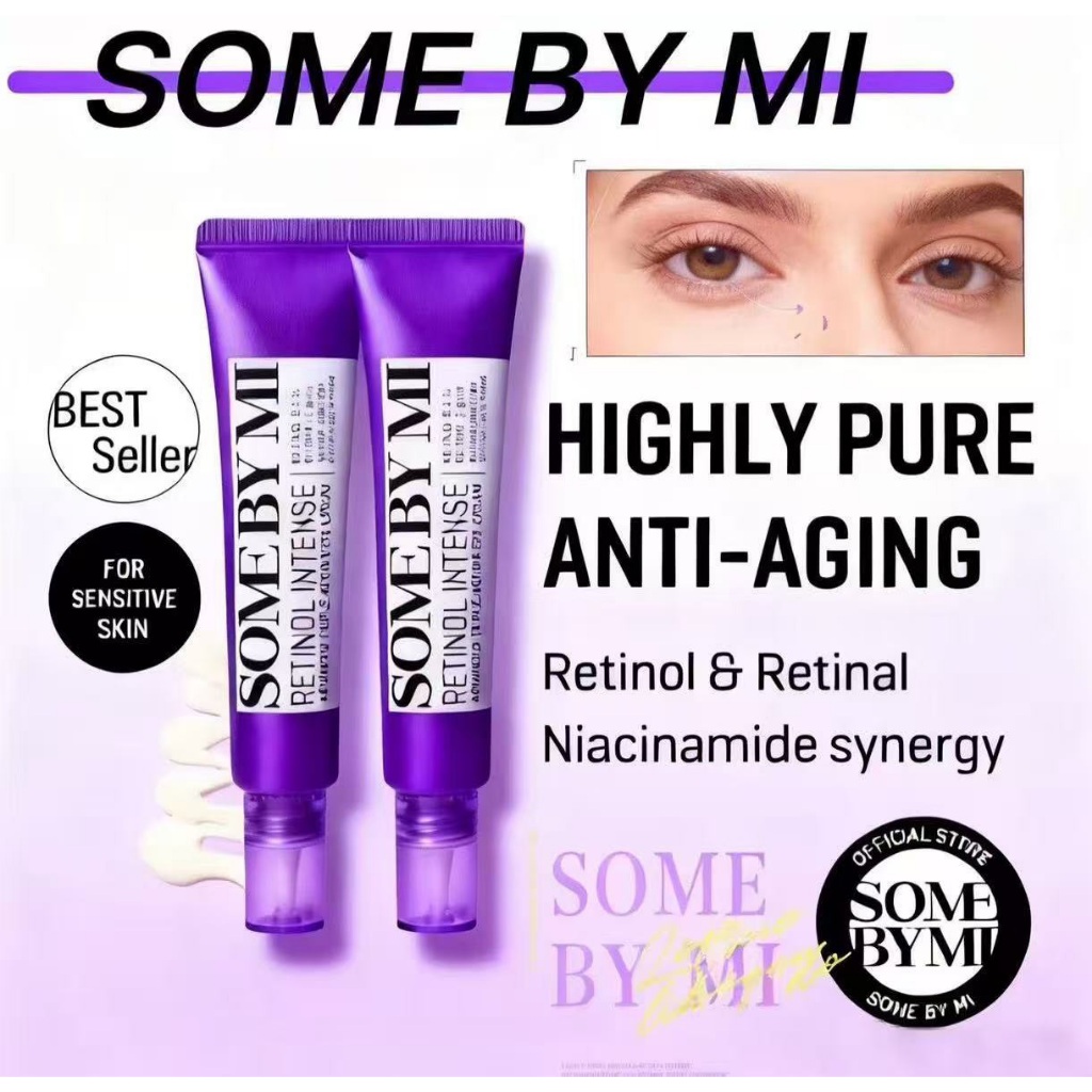 SOME BY MI Retinol Intense Advanced Triple Action Eye Cream 30ml ...