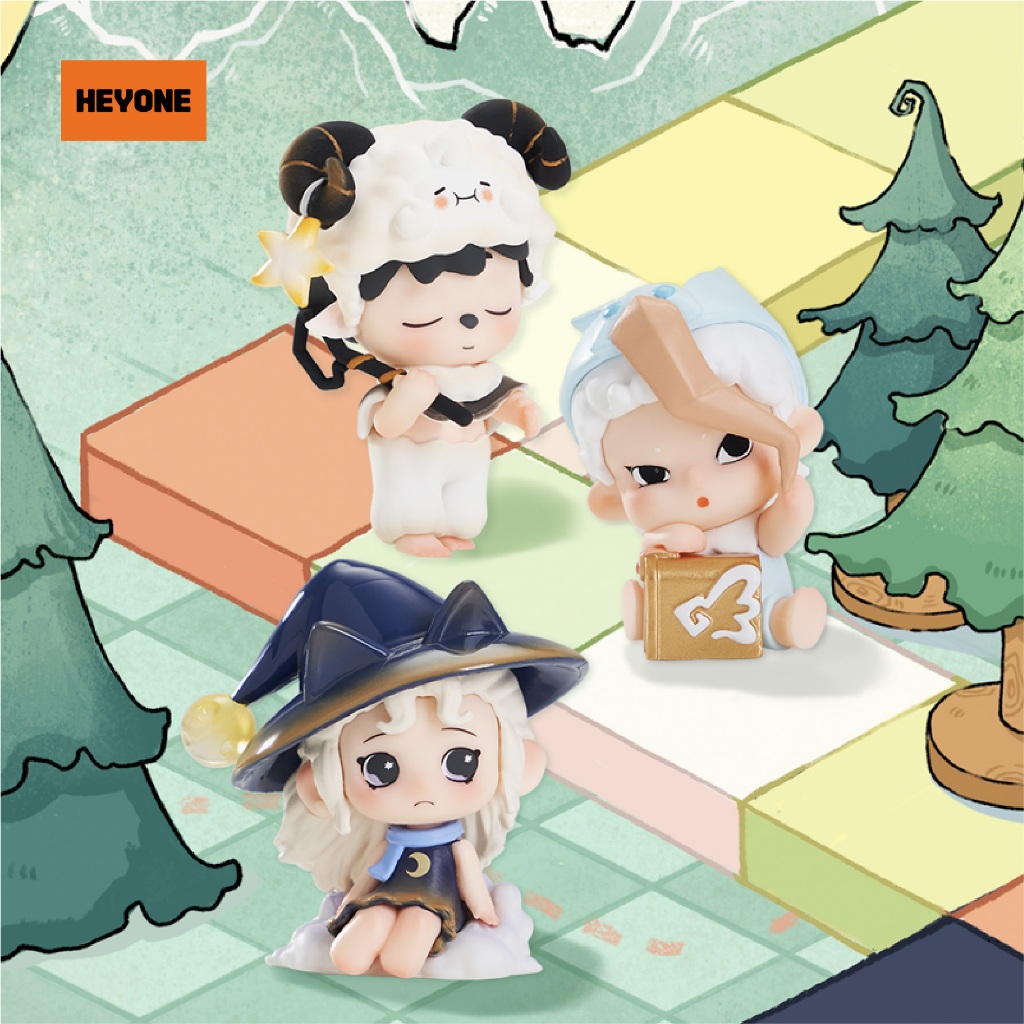 Heyone-Heyone MINI-Timetown Escape Series MINI Beans แอ็กชันฟิกเกอร์ ...