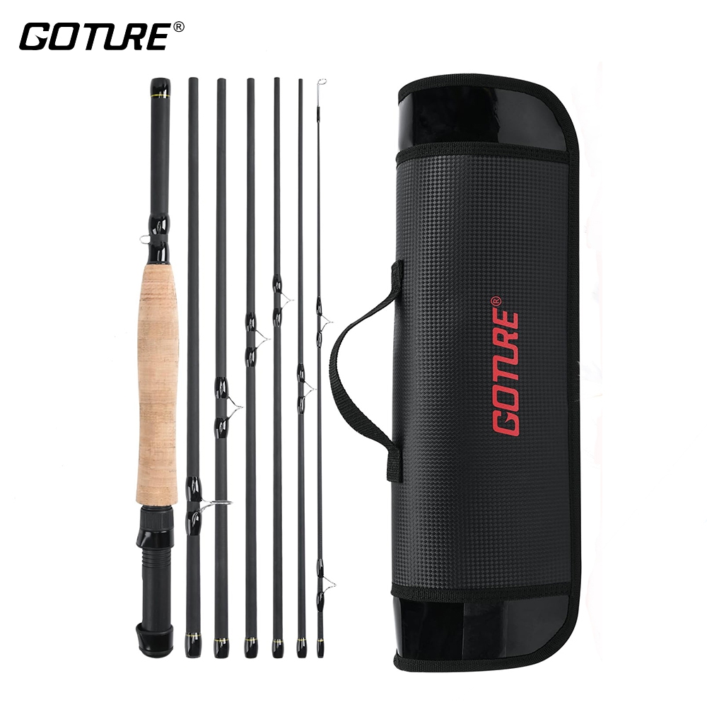 Goture Fly Fishing Rod คันเบ็ดตกปลาฟรายฟิชชิ่ง คันเบ็ดตกปลาพร้อมกระเป๋า ...
