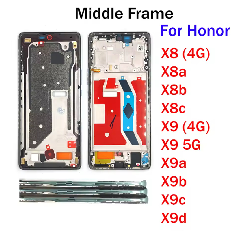 คุณภาพดีที่สุดกรอบกลางสําหรับ Huawei Honor X8 X8A X8B X8C X9 X9A X9B ...